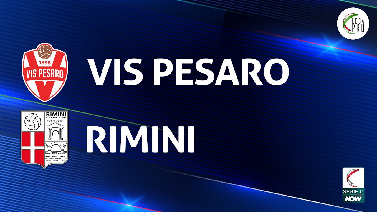 Vis Pesaro - Rimini 1-1 | Gli Highlights - YouTube