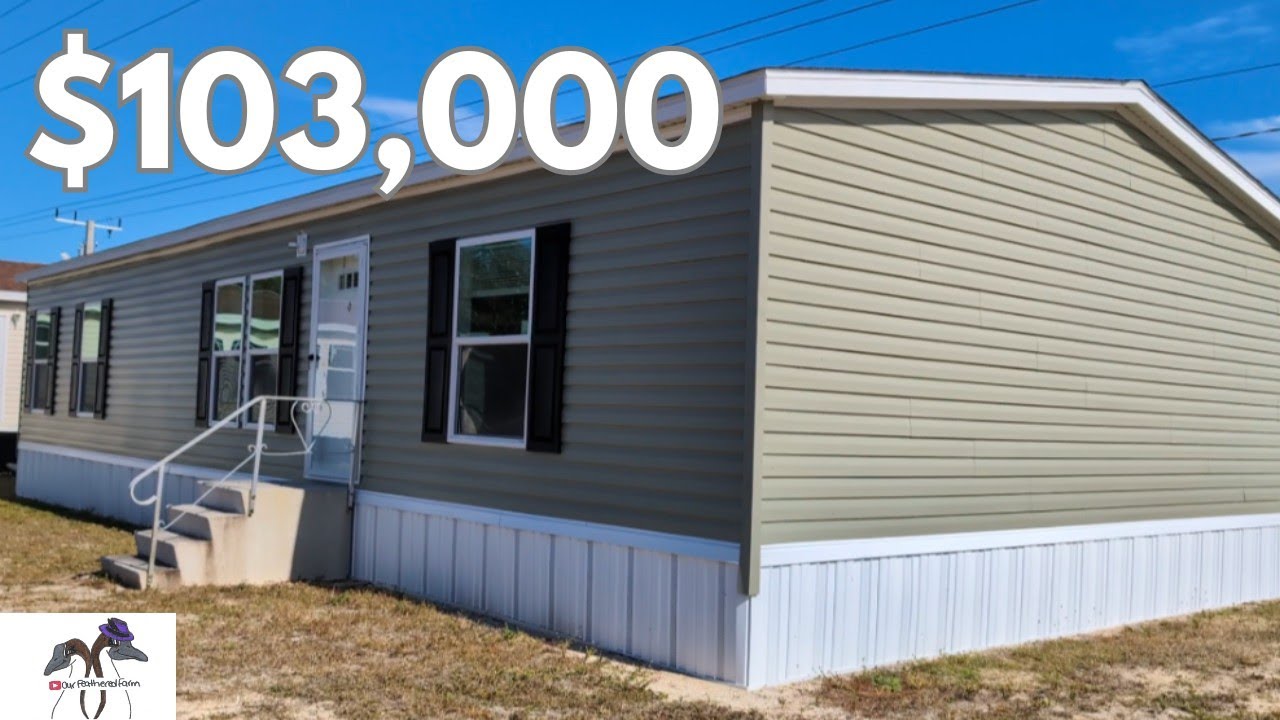 "The Trenton" New Mobile Home Tour 2025 | Searching For a New Home To Put On Raw Land - YouTube