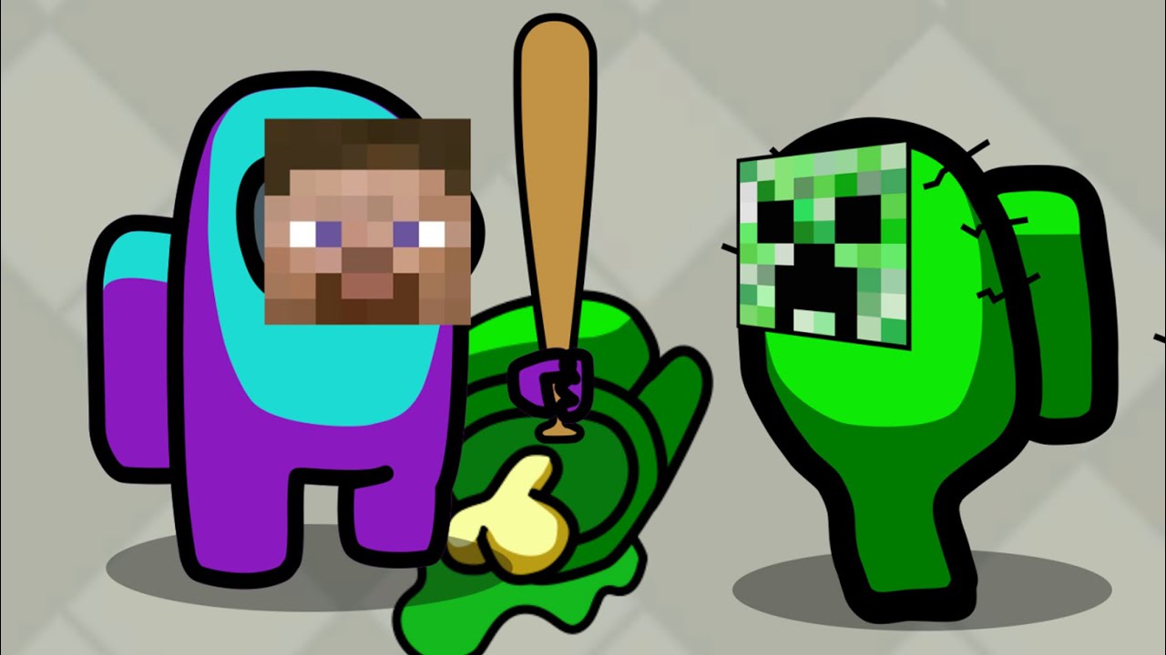 Minecraft among us animation video Angry Alex - YouTube