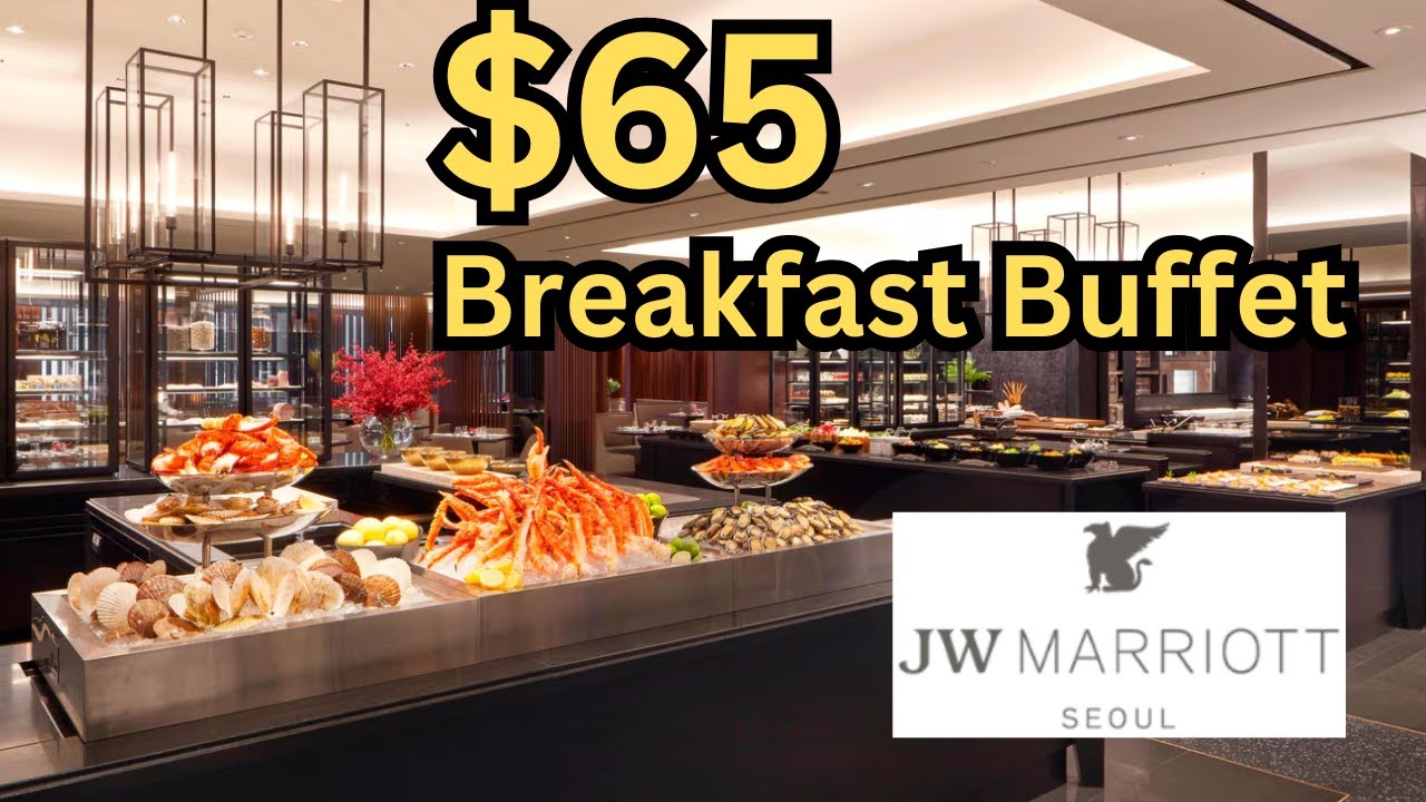 The $65 International Luxury Breakfast Buffet (JW Marriott Seoul) - YouTube
