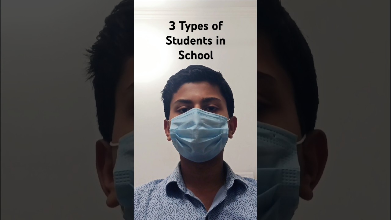 3 Types of Students in School - YouTube