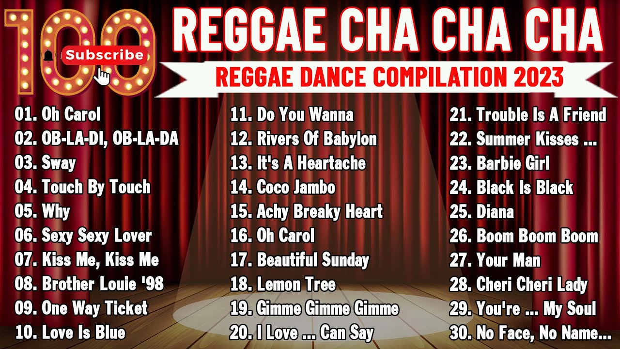 Reggae Dance Compilation 2023 CHA CHA DISCO ON THE ROAD 2023 REGGAE ...