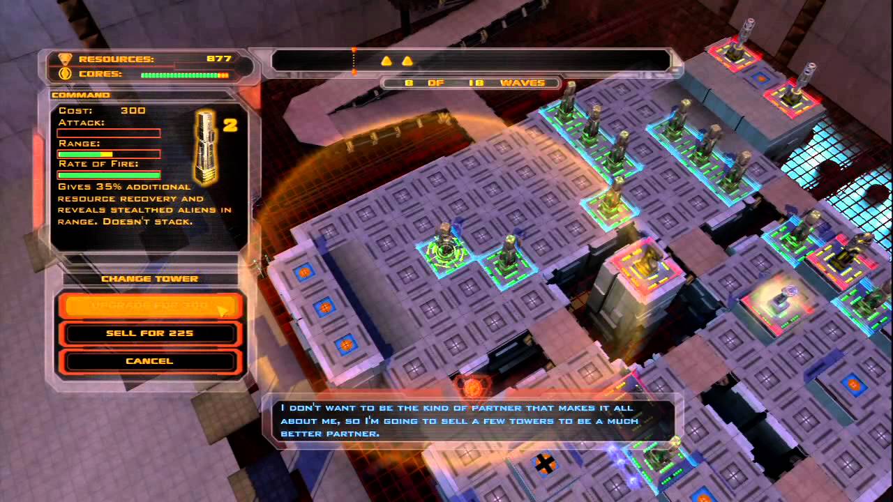 Defense Grid (Xbox 360) - Command Decision(Story Challenge)[Gold] - YouTube