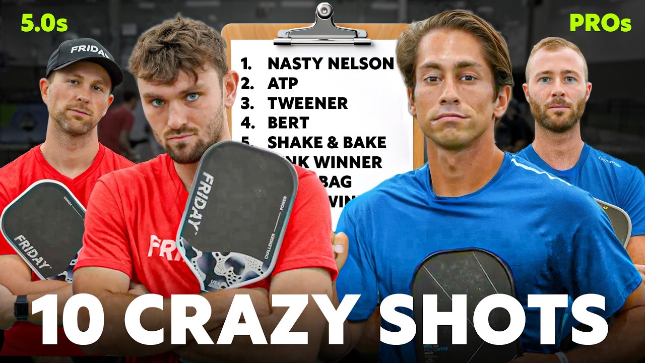 The Pros Can’t Win Until They Complete Every Crazy Shot - Pros vs. 5.0s ...