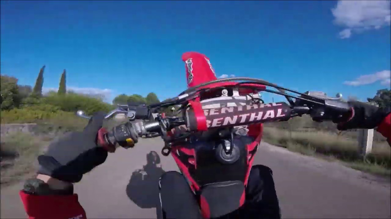 WHEELING EN 70 CRF + TEST 250 CRF - YouTube