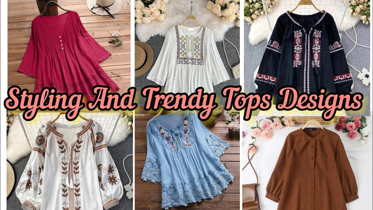 Trendy And Stylish Tops Designs for Girls 🌻#topsdesign#topshirt - YouTube