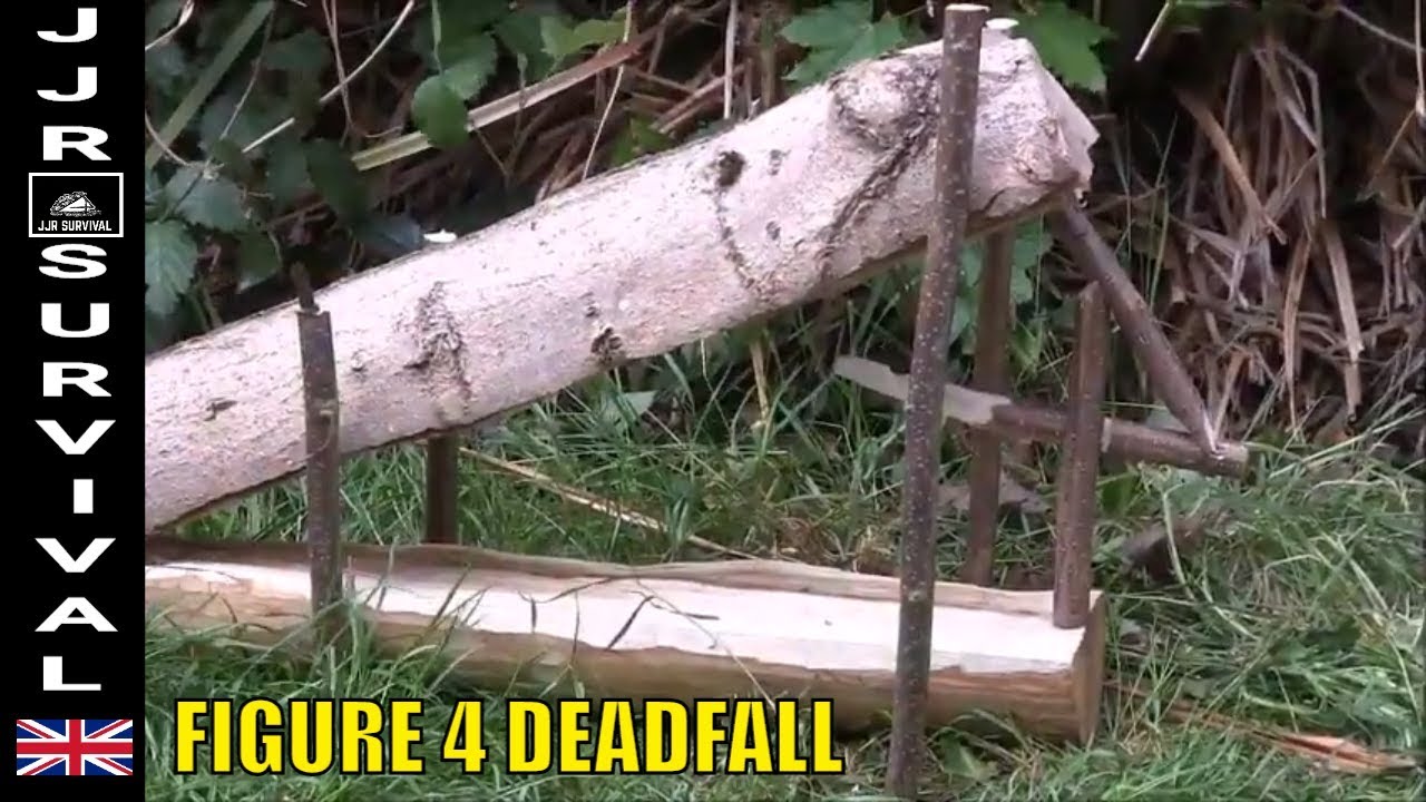 FIGURE 4 DEADFALL TRAP / SPLIT LOG DEADFALL - YouTube