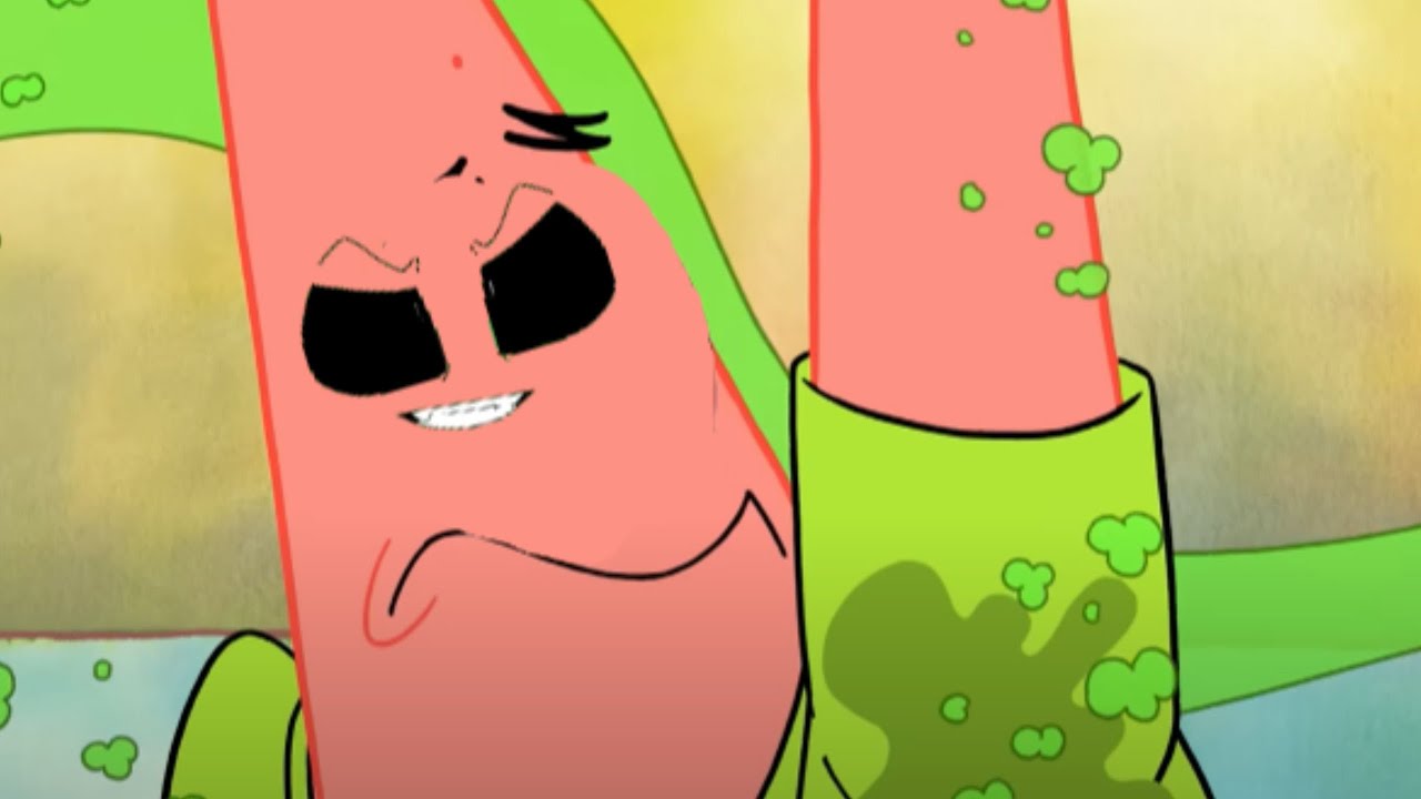 THE STORY OF EVIL SPONGEBOB | EVIL PATRICK SMELLS HIS OWN SWEAT AND IT ...