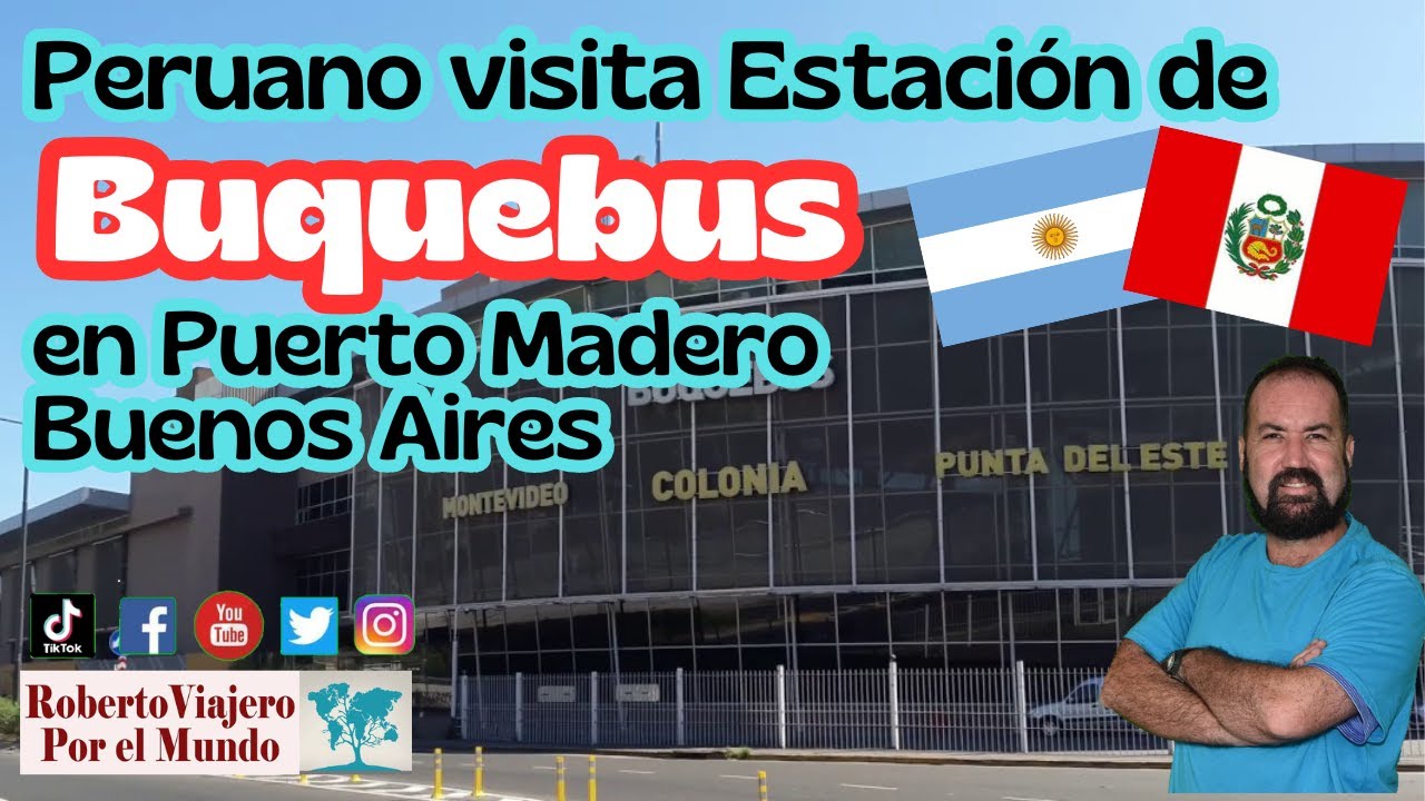 Así es la Estación de Buquebus en Puerto Madero Buenos Aires - YouTube