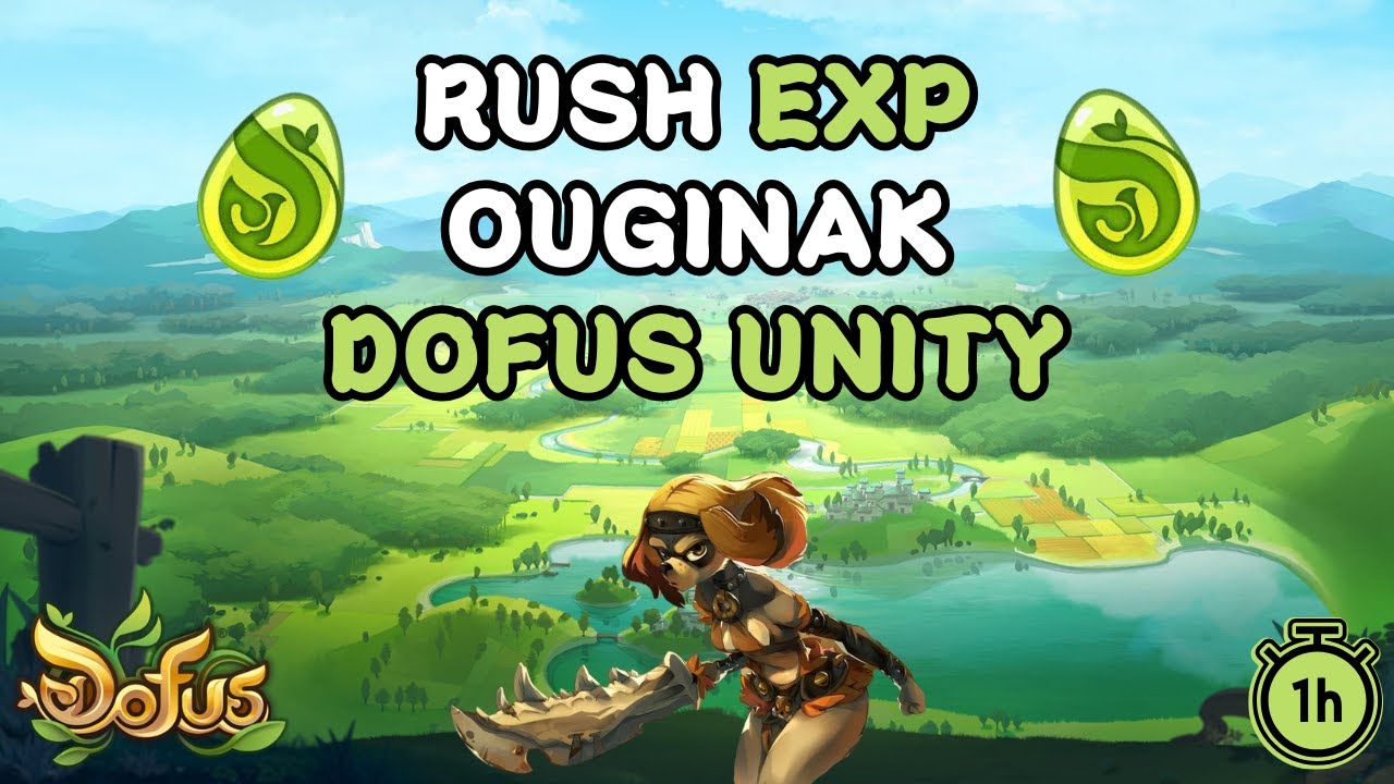 RUSH EXP DOFUS UNITY EN 1 HEURE / OUGINAK - YouTube