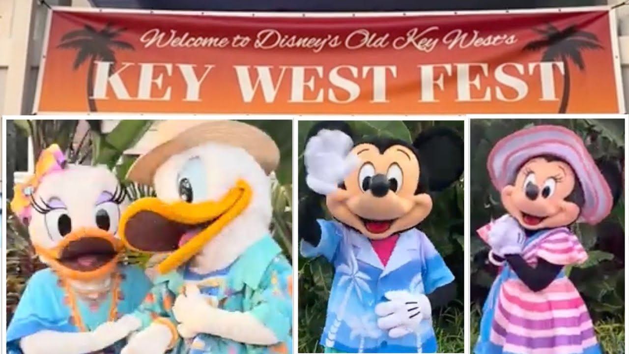 [4K] DISNEY’S KEY WEST FEST SECRET 🤫 EVENT ANYONE CAN ATTEND DISNEY’S ...