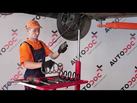 How to change rear suspension coil springs on HONDA JAZZ 1 [TUTORIAL ...