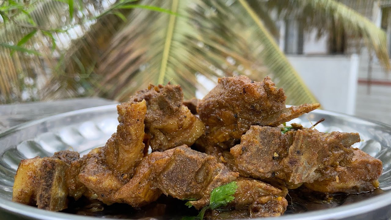 #Mutton dry fry #Mutton chops chukka🤤 - YouTube