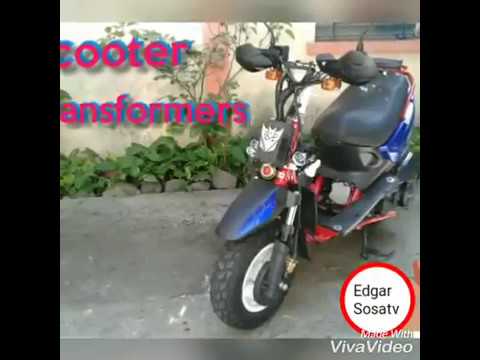 Scooter modificada italika ws150 ideas para modificar motos - YouTube