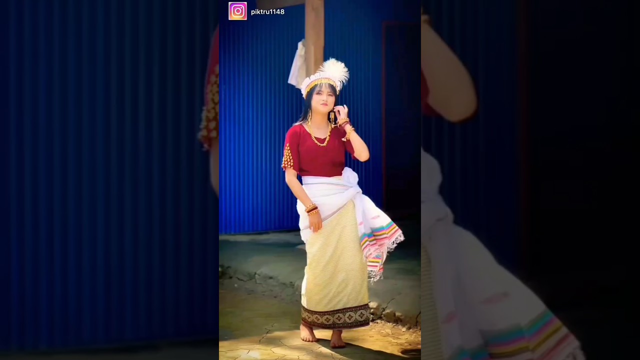 Meitei Chanu Manipuri traditional dress instagram reels video - YouTube