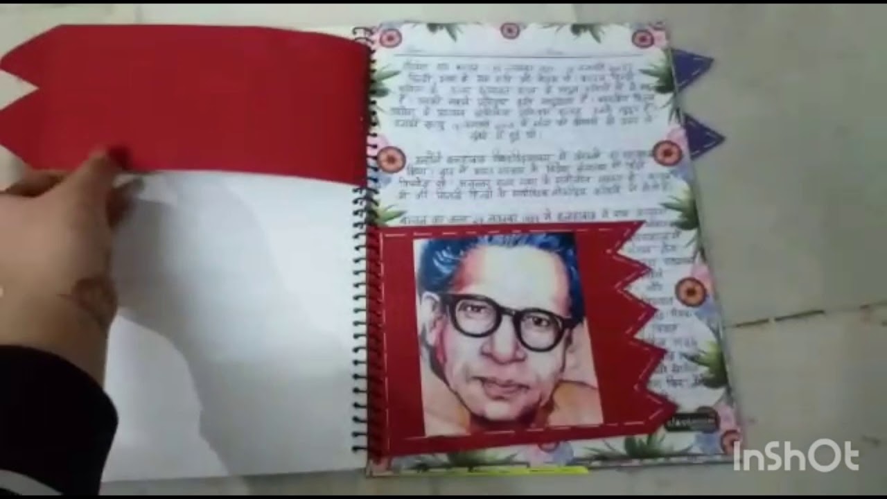 writers of hindi literature hindi project file - YouTube