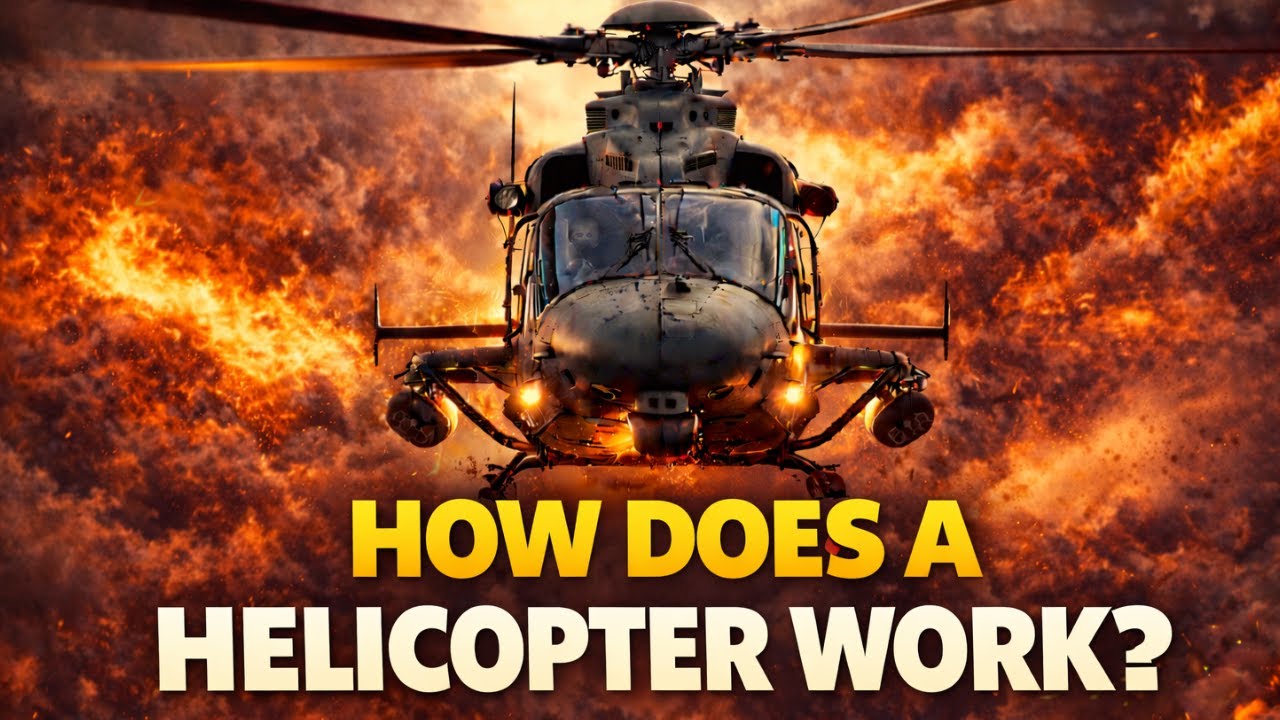 How Does a Helicopter Work? Rotor, Lift, Control, Autorotation and ...
