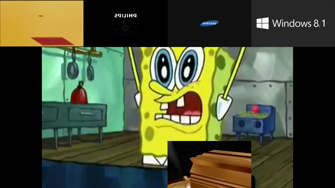 Spongebob: "I SURRENDER!!" No BGM Sparta Remix (ft.MultiSource) - YouTube