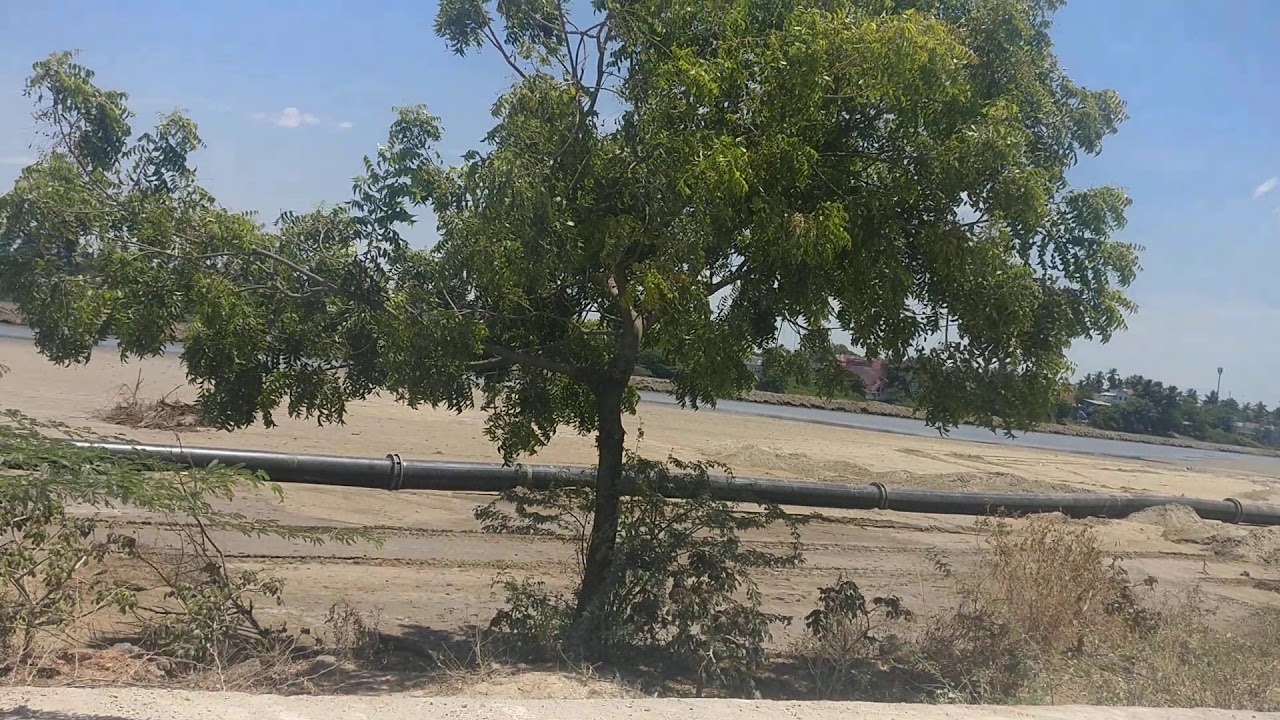 Cuddalore Port sea mud water - YouTube