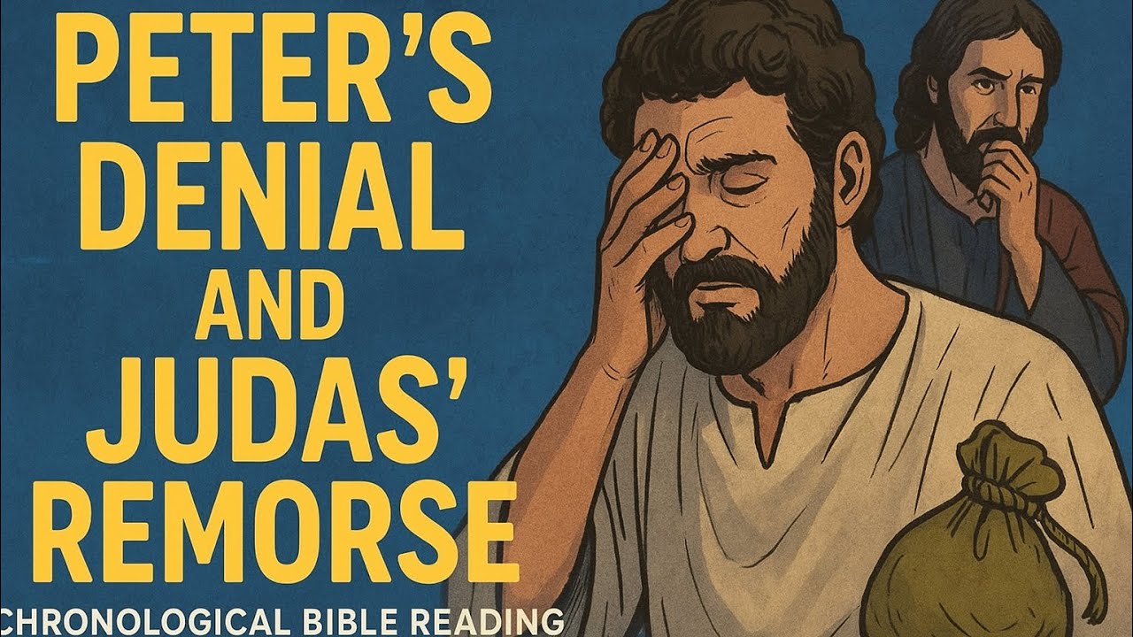 Peter’s Denial and Judas’ Remorse | Chronological Bible Reading - YouTube