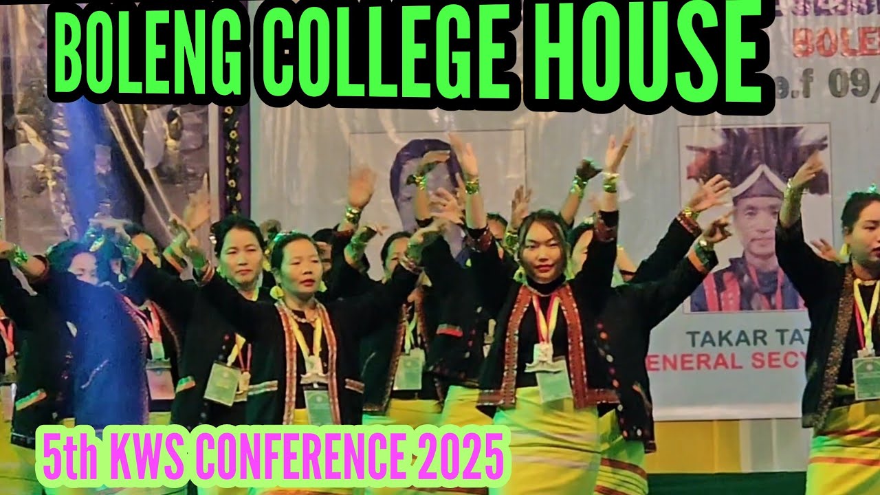 BOLENG COLLEGE HOUSE || KWS 5th CONFERENCE 2025 || TAPYAM NONANG ...