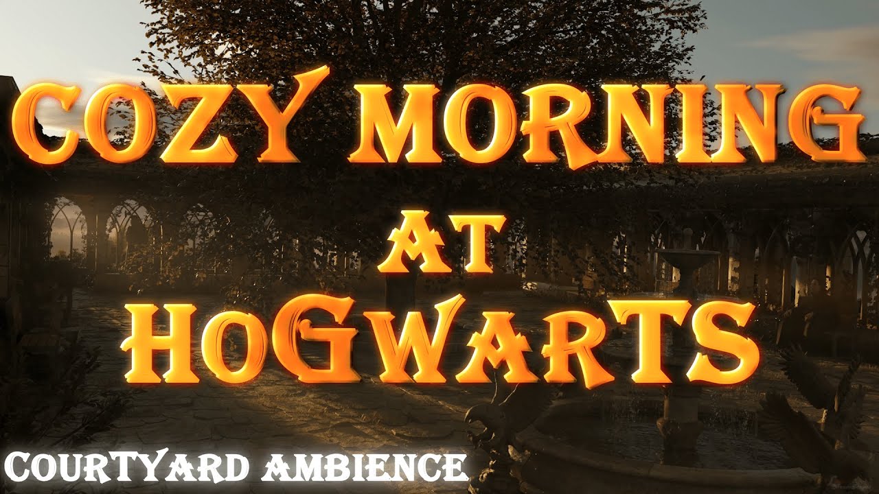Harry Potter | Cozy Morning at Hogwarts : Ambience & Music - YouTube