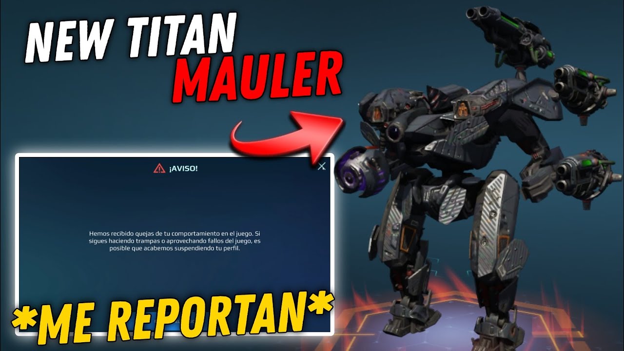 ESTE ES EL TITAN MAS ROTO! TITAN MAULER AL MAXIMO 🔥 | War Robots # ...