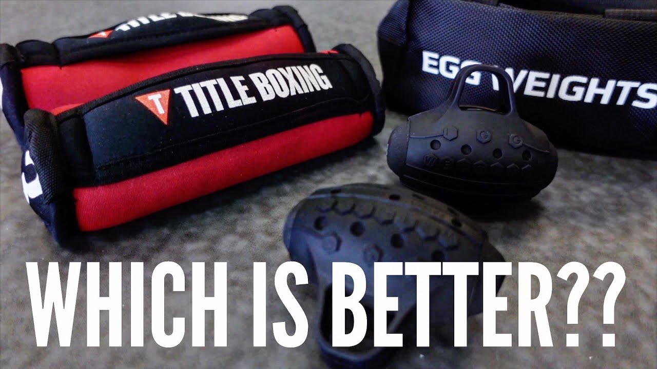 Egg Weights vs Title Boxing Hand Weights | Product Review - YouTube