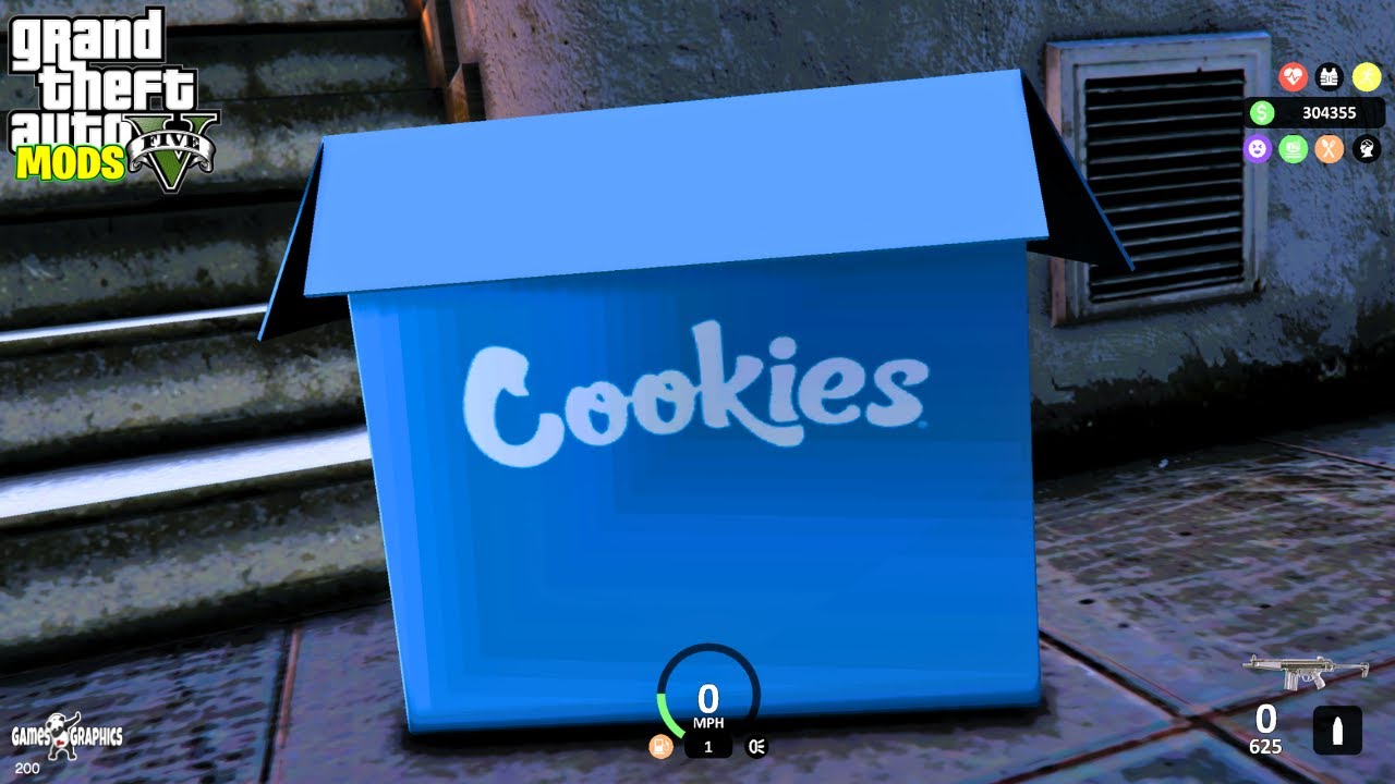 Cookies Delivery in LA!! GTA 5 MODS - YouTube