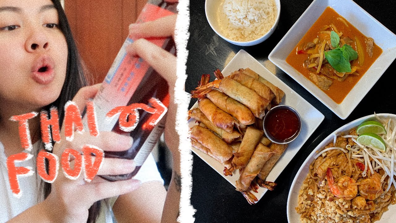 making thai food at home | alizakooks - YouTube