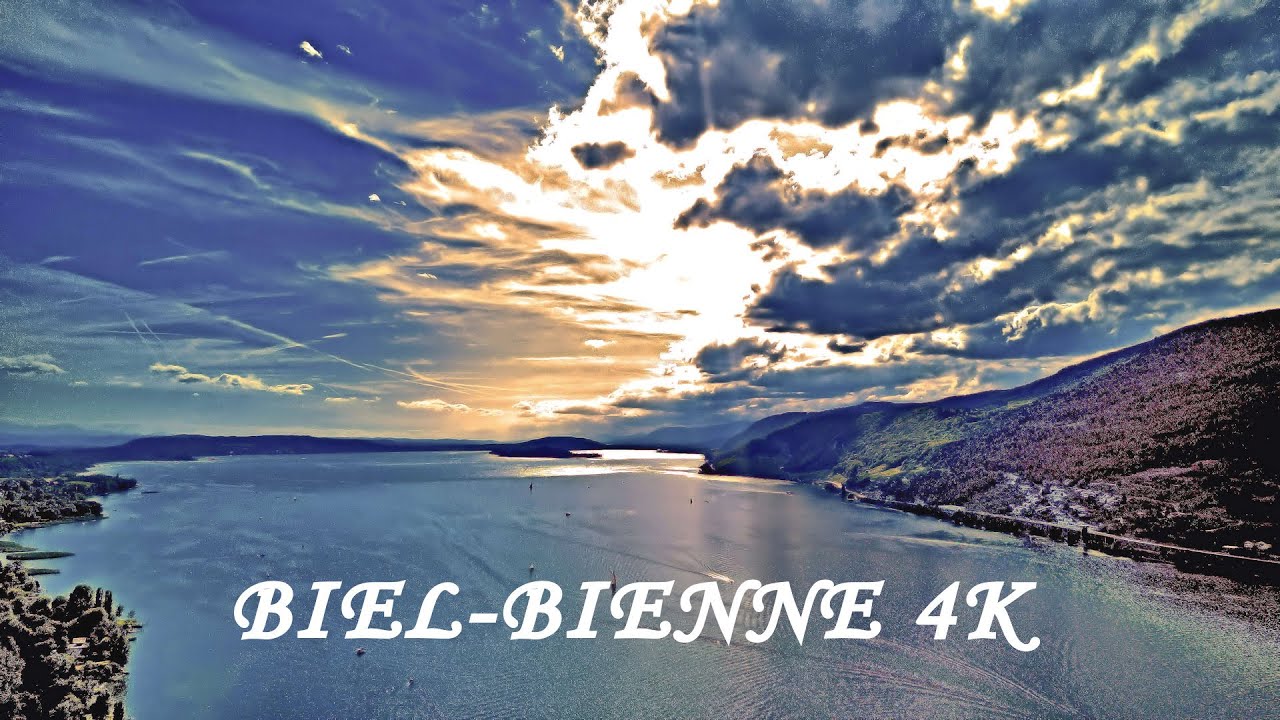 4K SWITZERLAND | DJI MAVIC PRO Biel Bienne Lake - YouTube