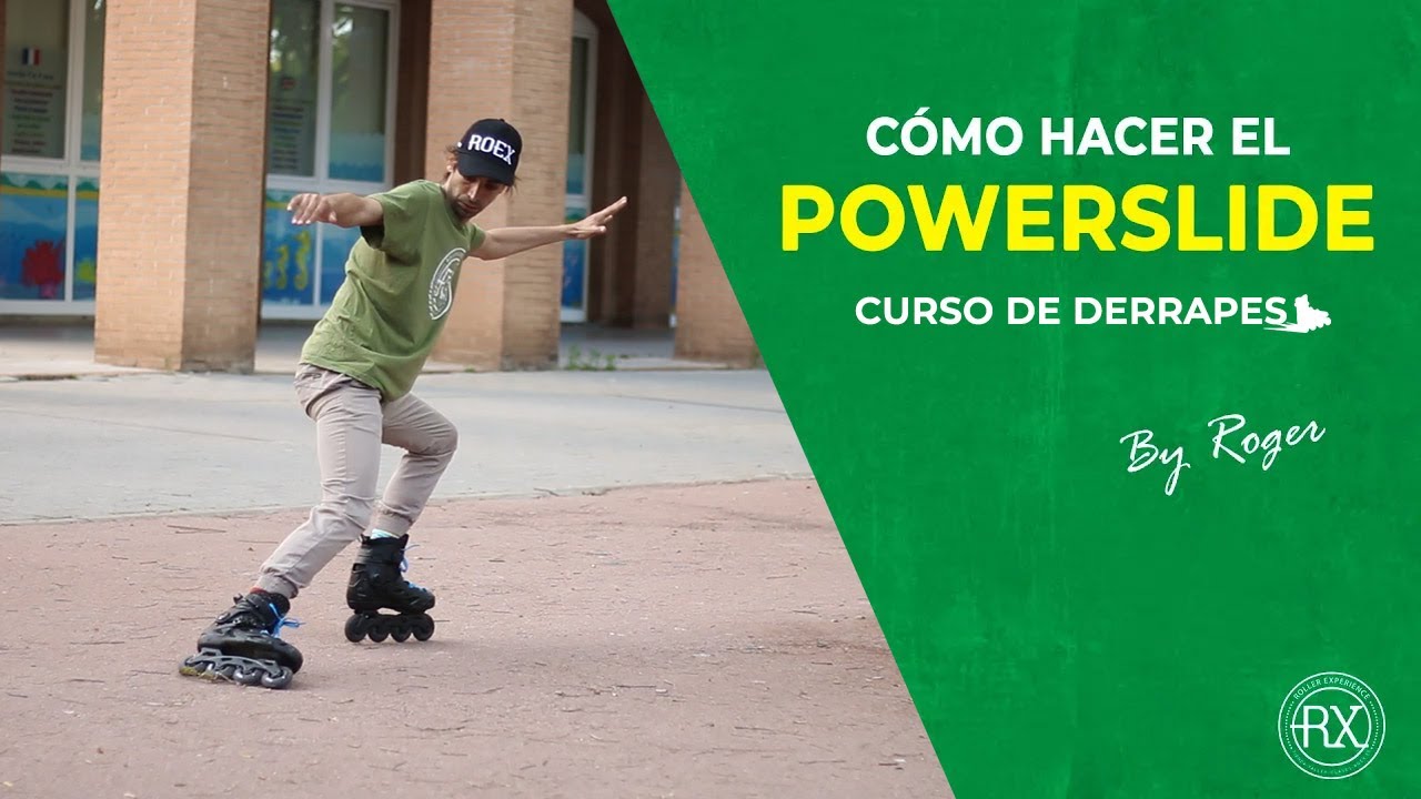 Derrape Powerslide | ROEX | Curso de Derrapes 🔥 Patines en Línea - YouTube