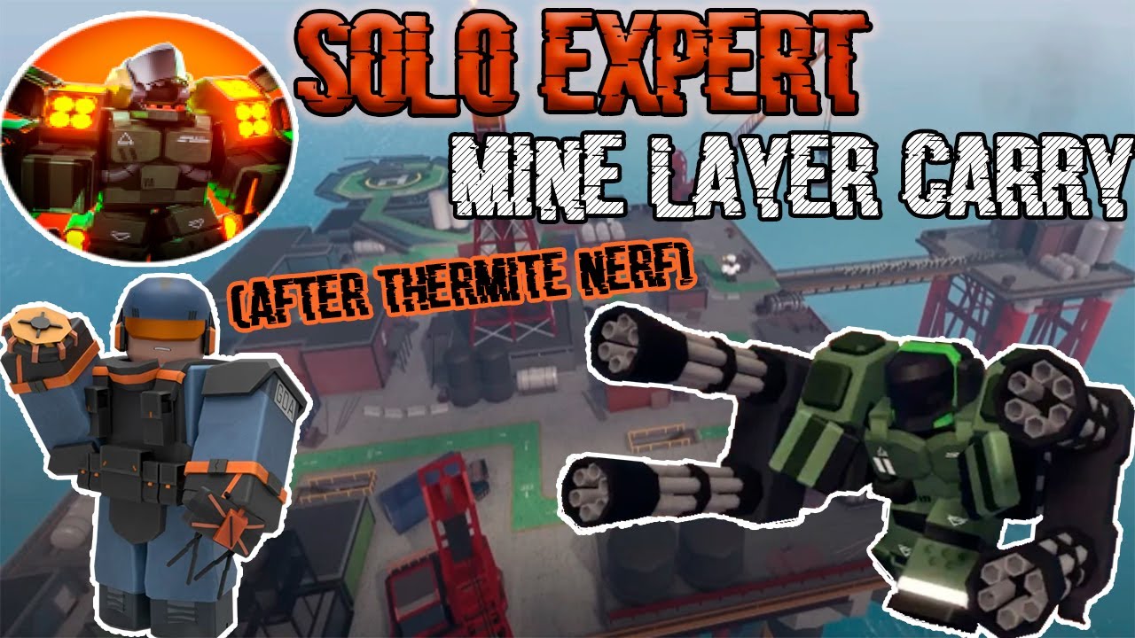 TDX SOLO EXPERT MINE LAYER CARRY - YouTube