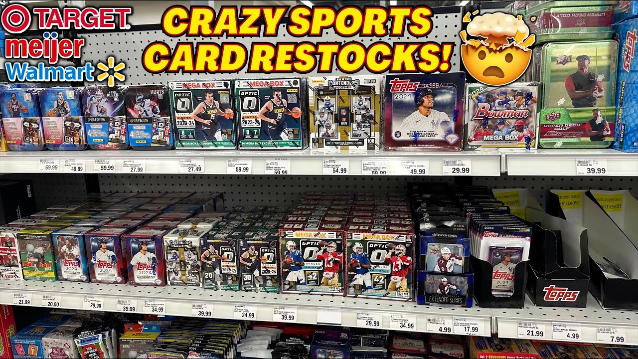 *WE FOUND THE HOTTEST BOXES OF SPORTS CARDS DURING THIS CARD HUNTING ...