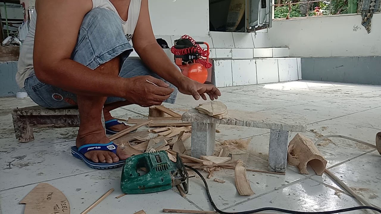 How To Makes Bamboo Fins #step2 - YouTube