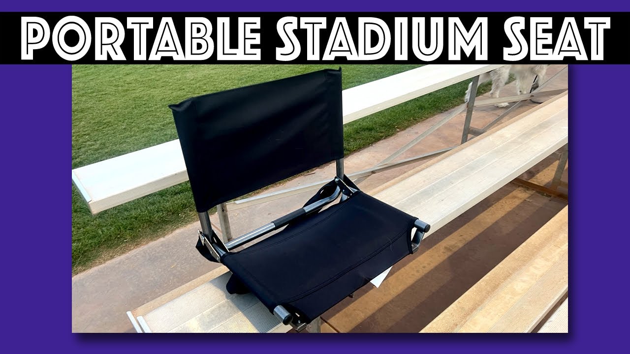 Cascade Mountain Tech Stadium Seat Review - YouTube