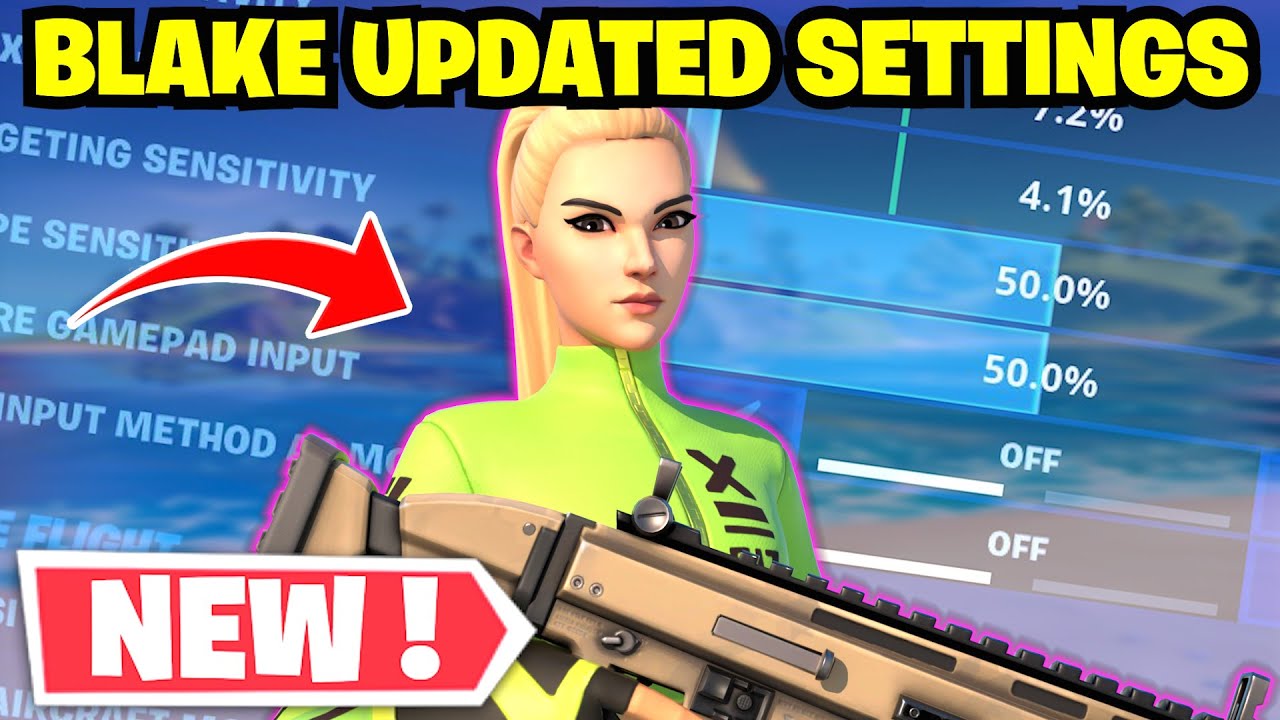 Ghost Blake Settings Turned me into a FORTNITE God 😳🤯 (Blake Settings ...