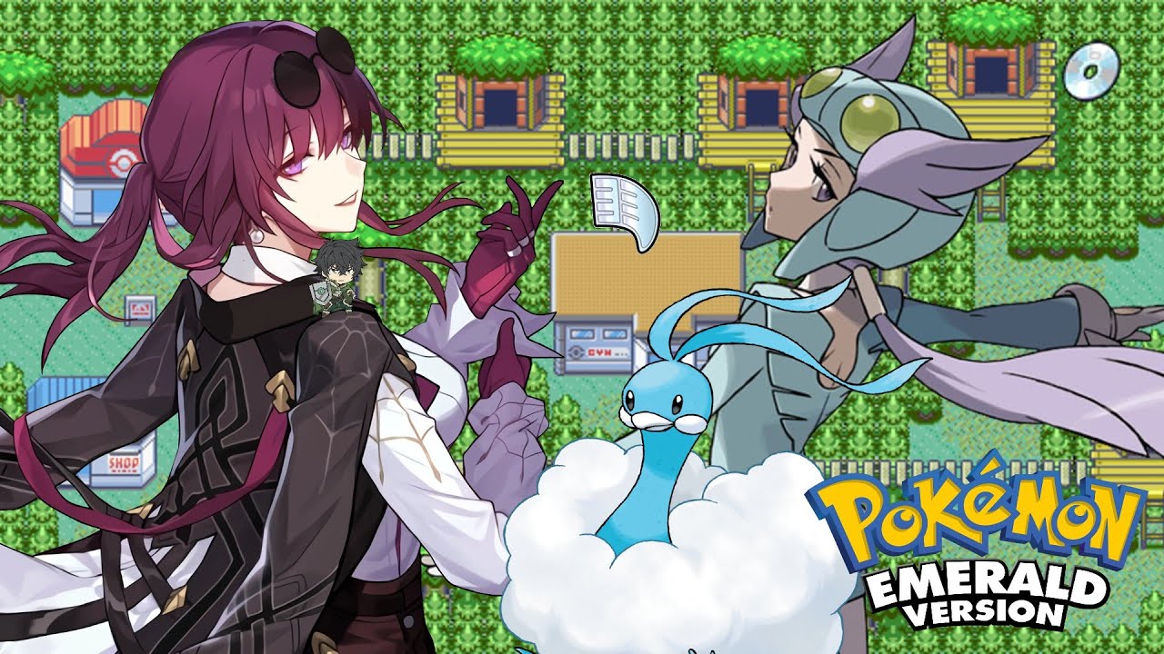 JUGANDO POKEMON HASTA QUE LA MINITA SE CANSE || Pokémon Esmeralda - YouTube