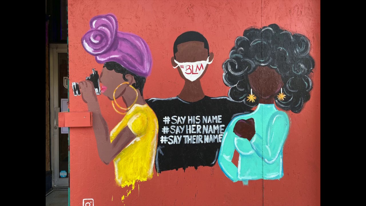 State Street BLM Protests: A Study in Redemption thru Art - YouTube