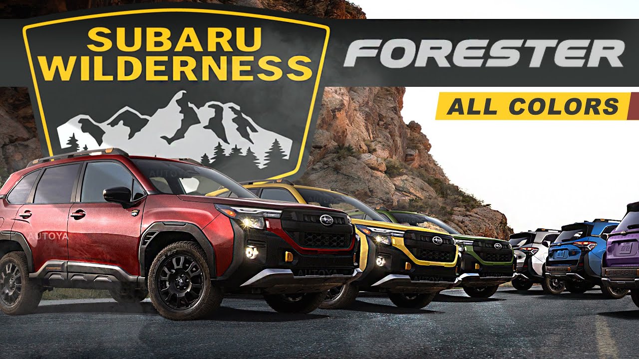 2026 Subaru Forester Wilderness - All New Colors Preview - YouTube