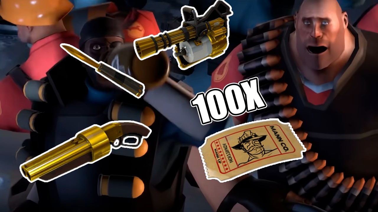 TF2: MVM HOW MUCH PROFIT DO YOU GET FROM 100 TICKETS? - YouTube
