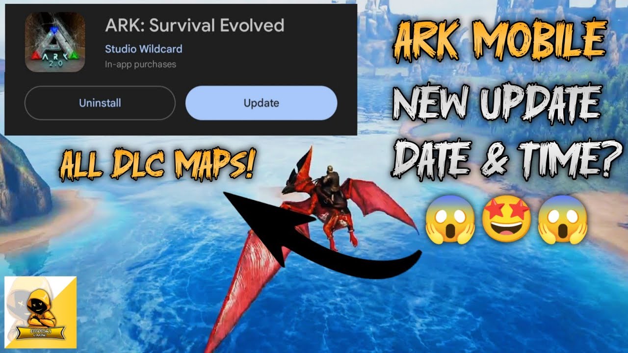 Ark Mobile New Update Date And All Dlc Map | Information In Hindi - YouTube