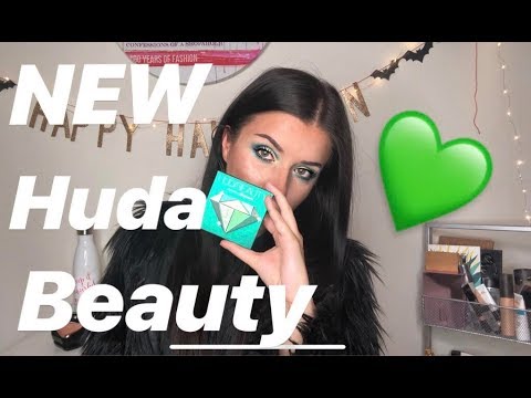 HUDA BEAUTY EMERALD OBSESSIONS | Новая палетка теней | Макияж осень 2018