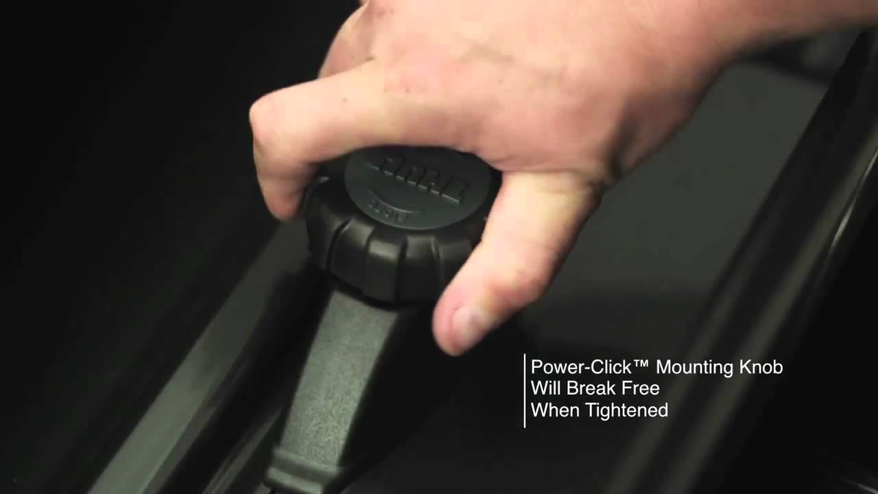 Thule Boxter 611 Luggage Box Install - YouTube