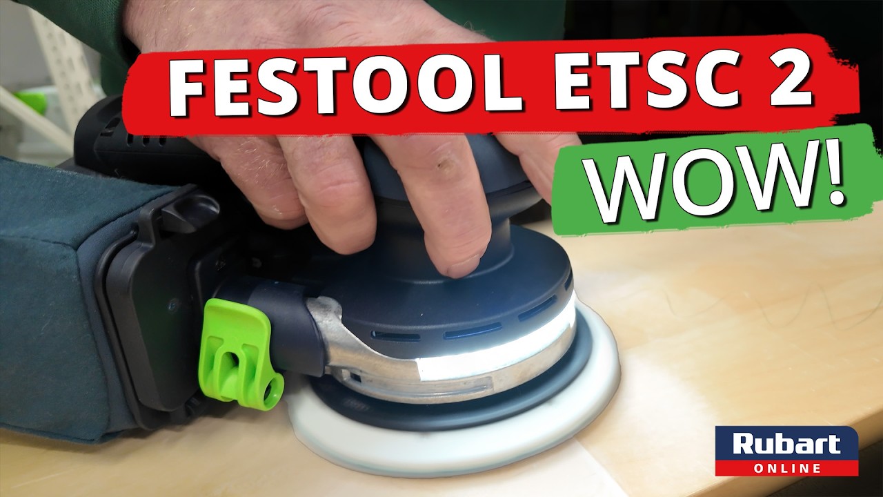 Festool Akku-Exzenterschleifer ETSC 2 – Test und erster Eindruck vom ...