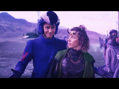 Loki and Sylvie Fool the Guards and Board the Train - Loki (TV Series 2021) S1E3