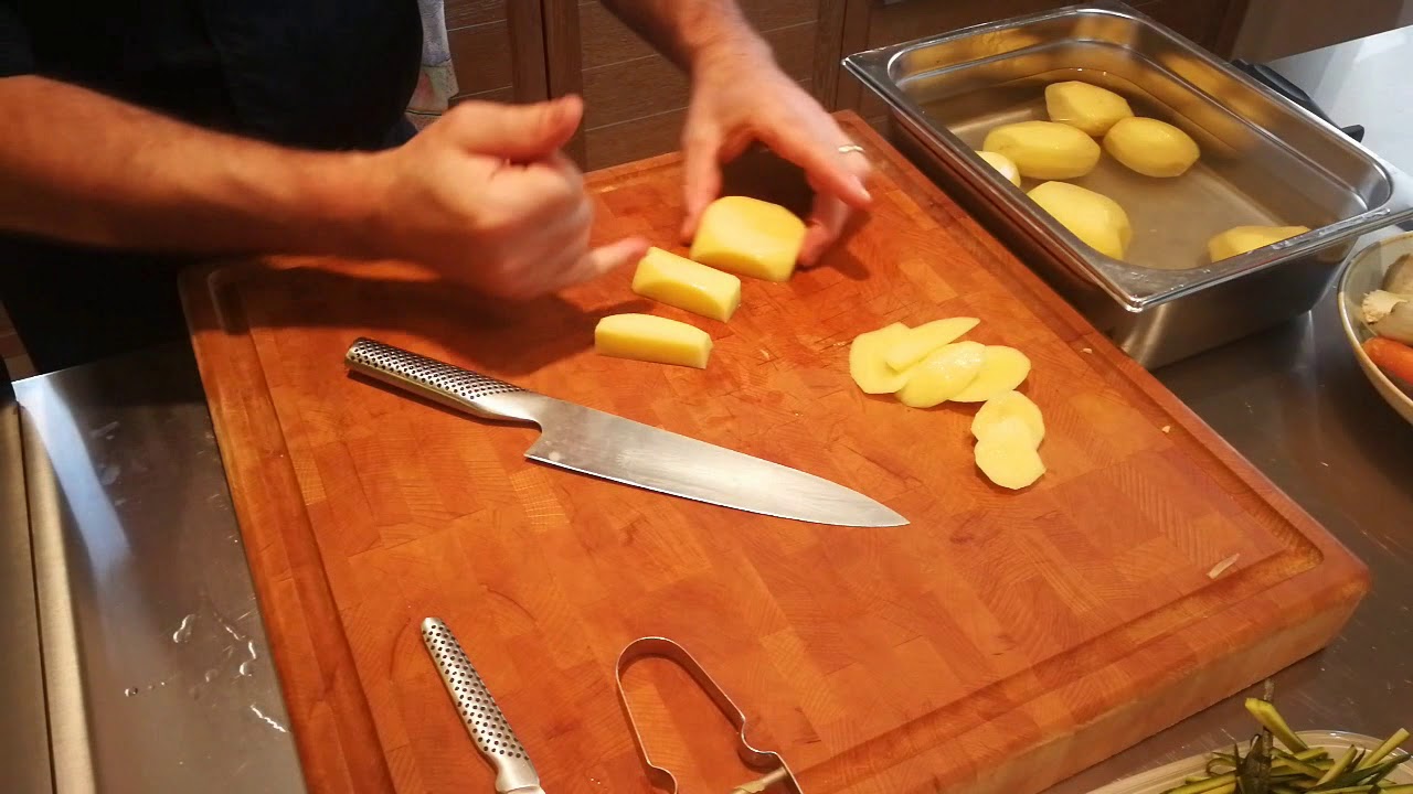 Taglio patate pontenuovo - YouTube
