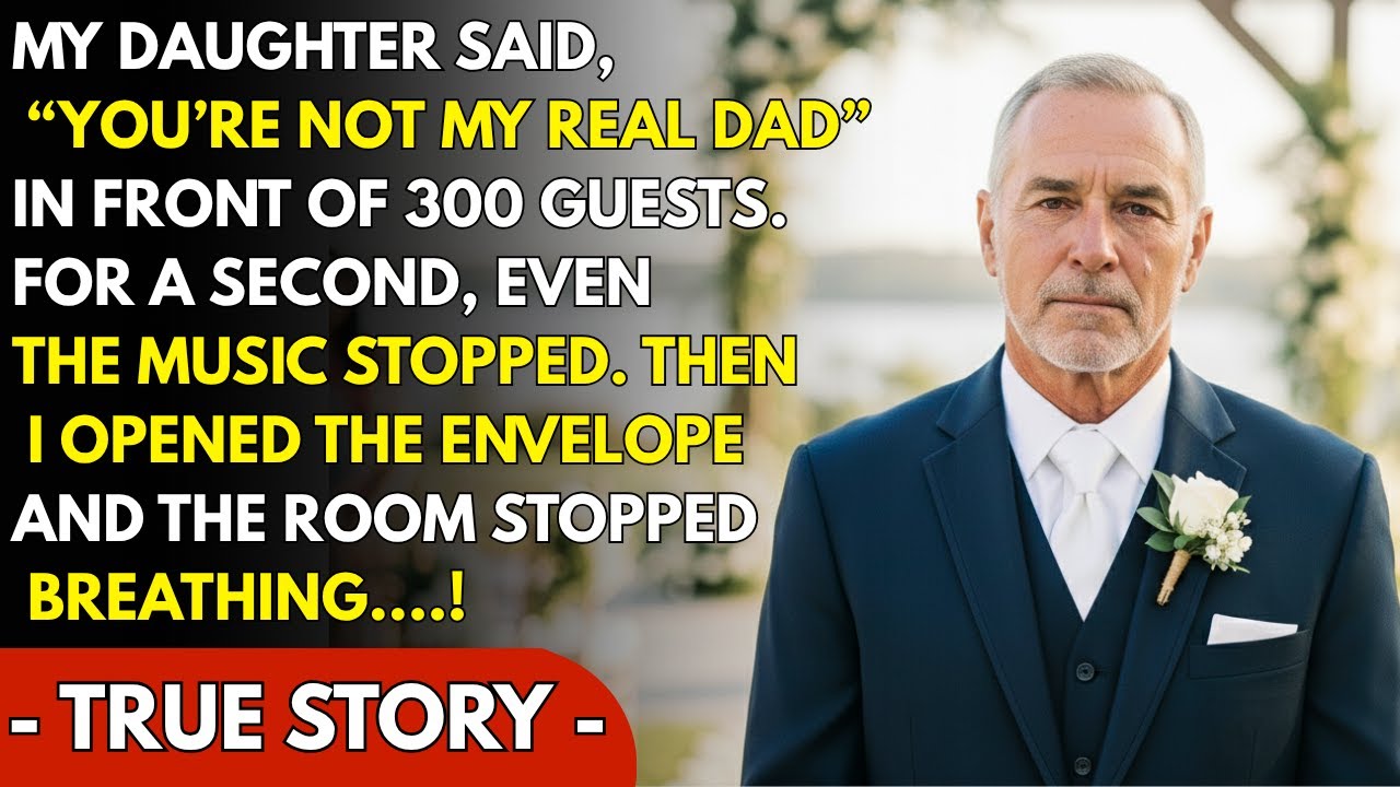 My Daughter Said “You’re Not My Real Dad” in Front of 300 Guests — But ...