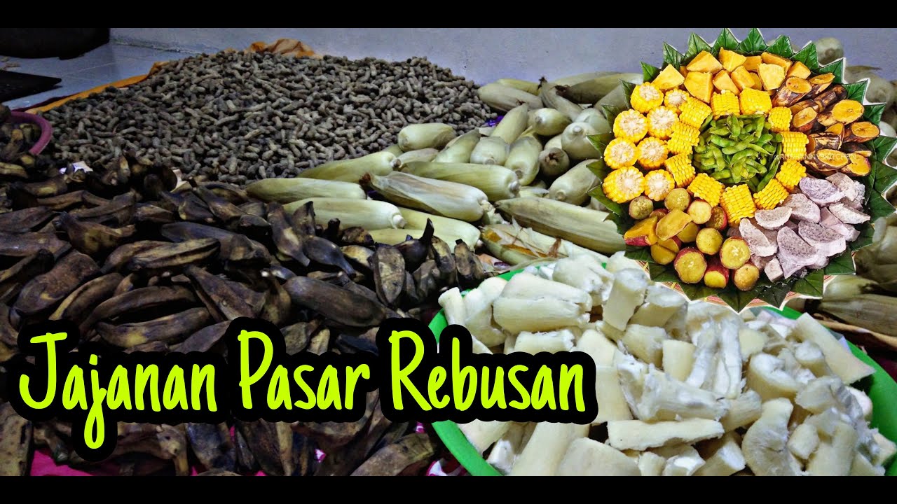 JAJANAN SEHAT REBUSAN SINGKONG,JAGUNG,PISANG, KACANG ||TIPS MEREBUS ...