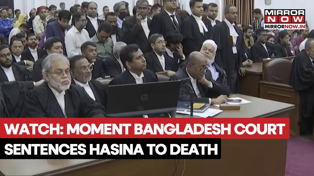 Bangladesh Court Sentences Sheikh Hasina To Death Over Student Protest ...